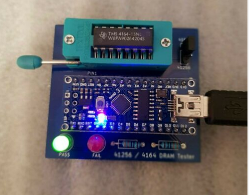 4164 / 41256 Dynamic RAM Tester - Retro Electronics