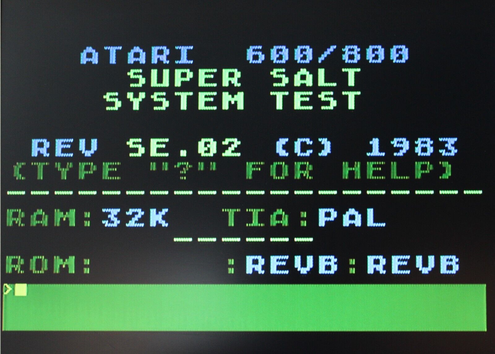 Super Salt Diagnostic Cartridge - Retro Electronics