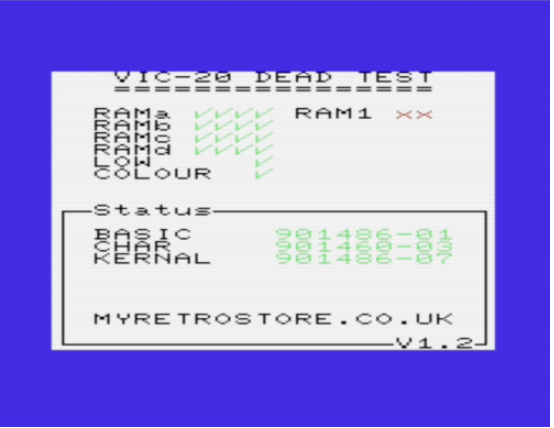 Dead Test Cartridge - Retro Electronics