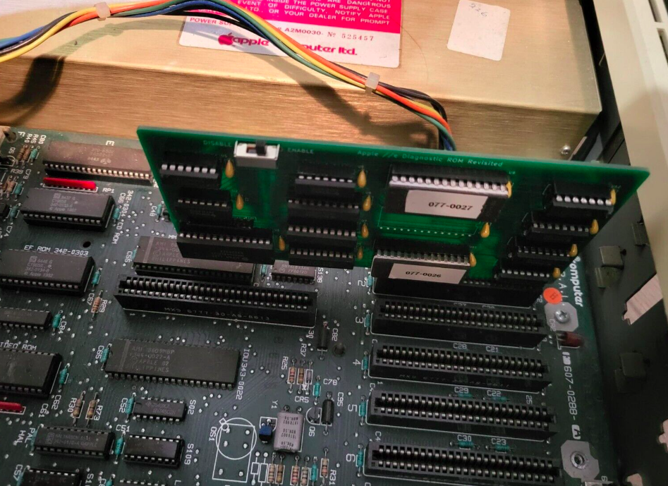 Apple IIe Diagnostic ROM Card Revisited - Retro Electronics