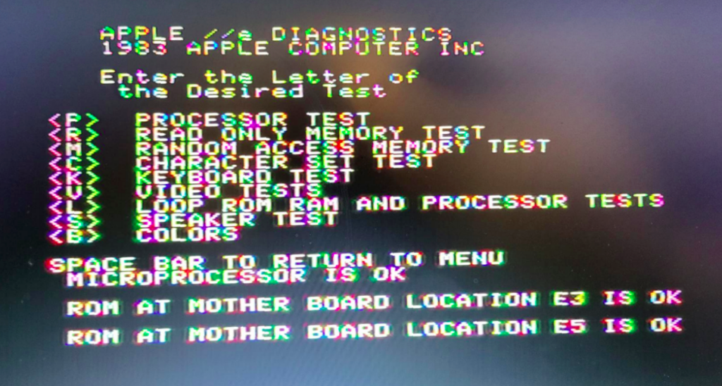 Apple IIe Diagnostic ROM Card Revisited - Retro Electronics