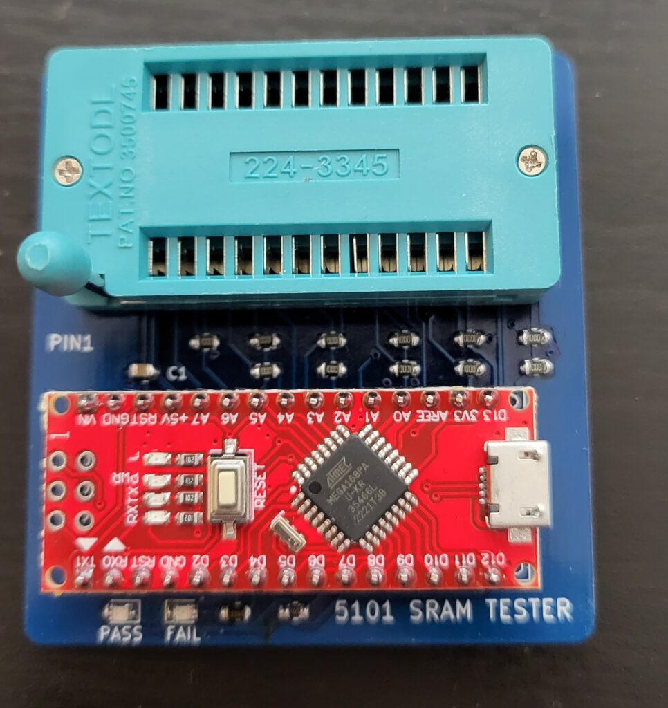 5101 SRAM Tester - Retro Electronics