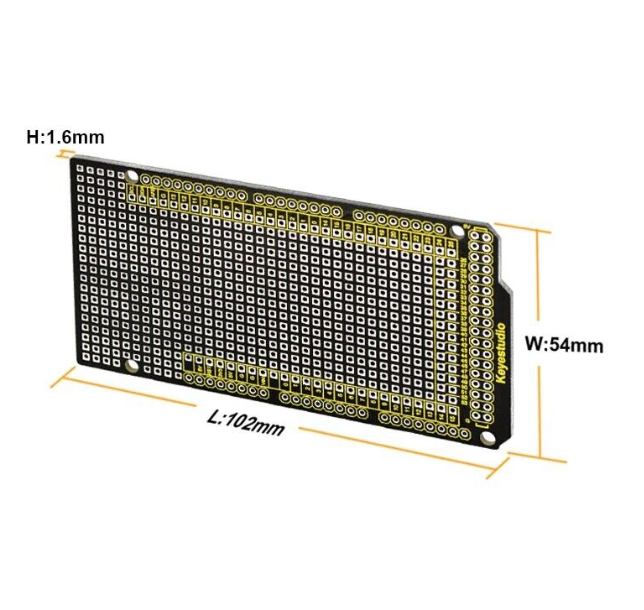 Prototype Board for Arduino UNO / Mega2560 Shield - Retro Electronics