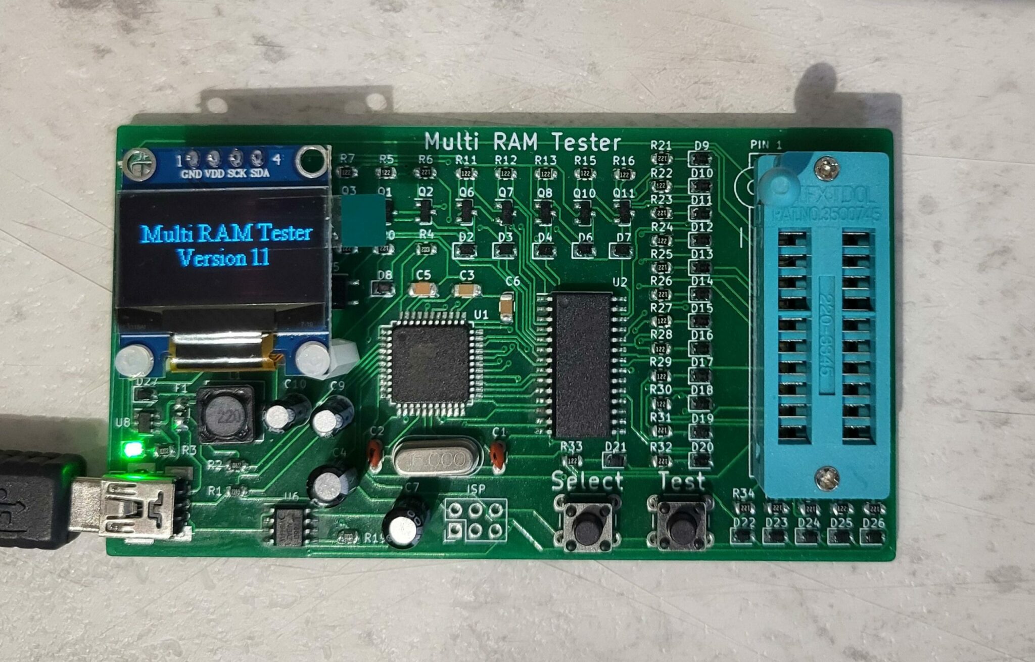 Multi RAM Tester - Retro Electronics