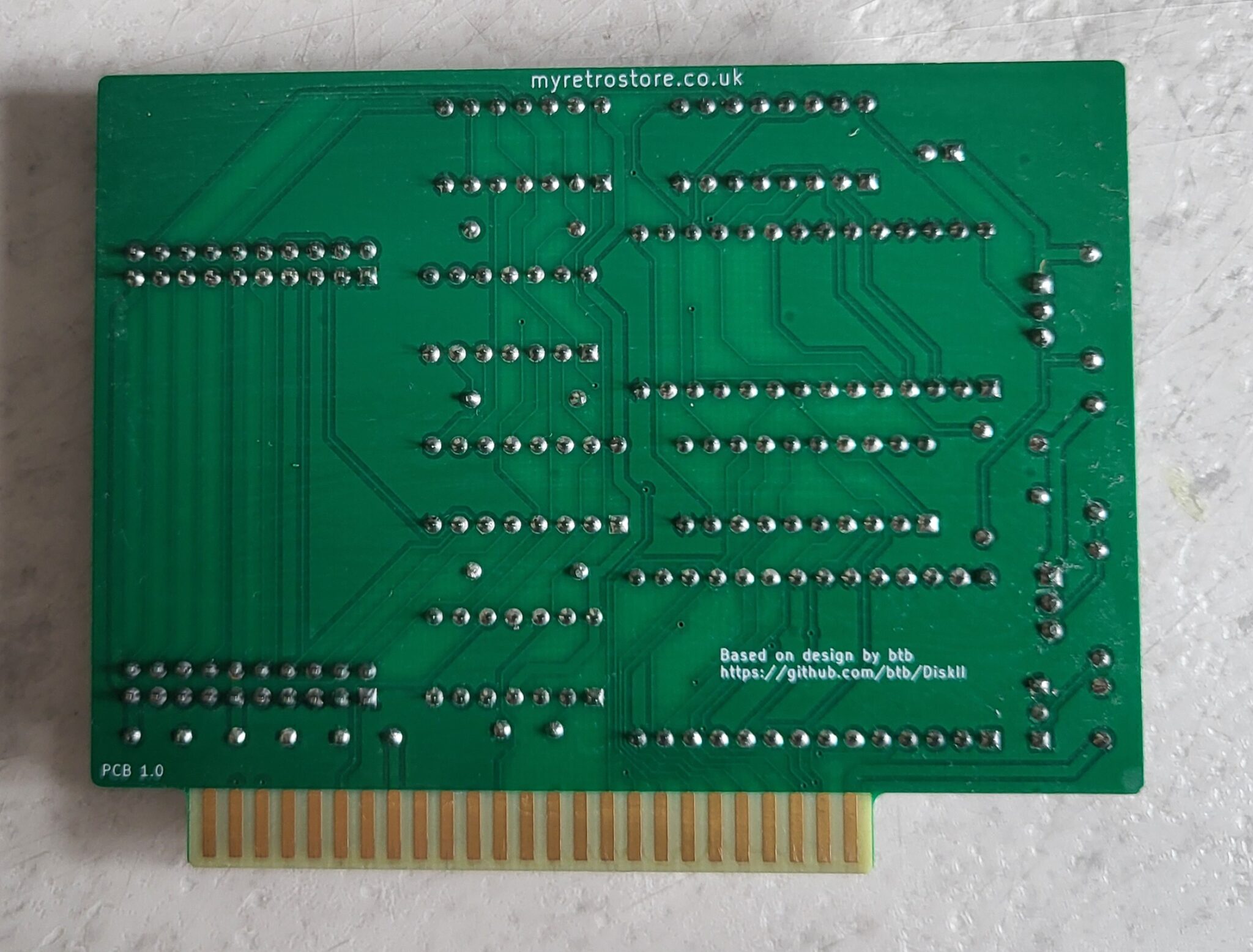 Apple Disk II Interface Replica Card - Retro Electronics