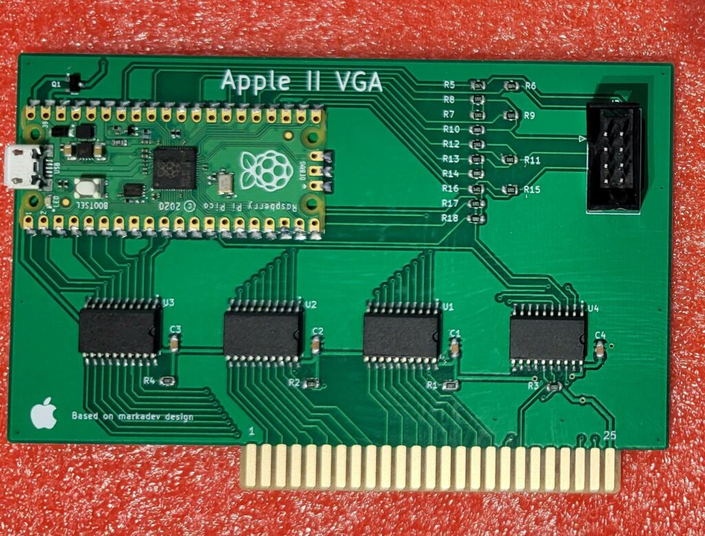 Apple II VGA card - Retro Electronics