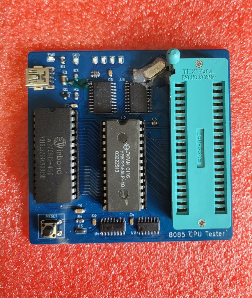8085 CPU Tester - Retro Electronics